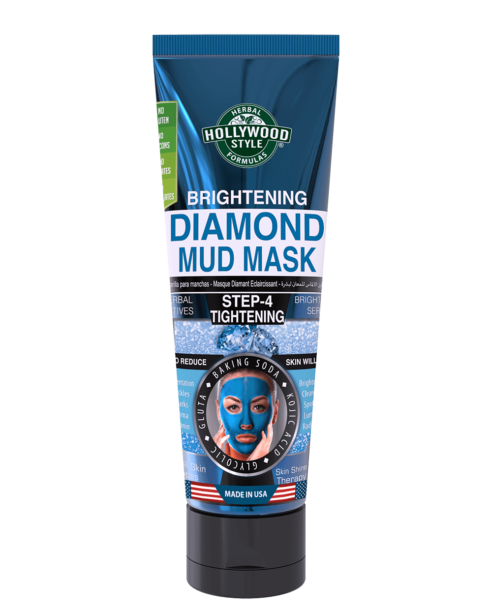 Brightening Diamond Mud Mask - Hollywood Style