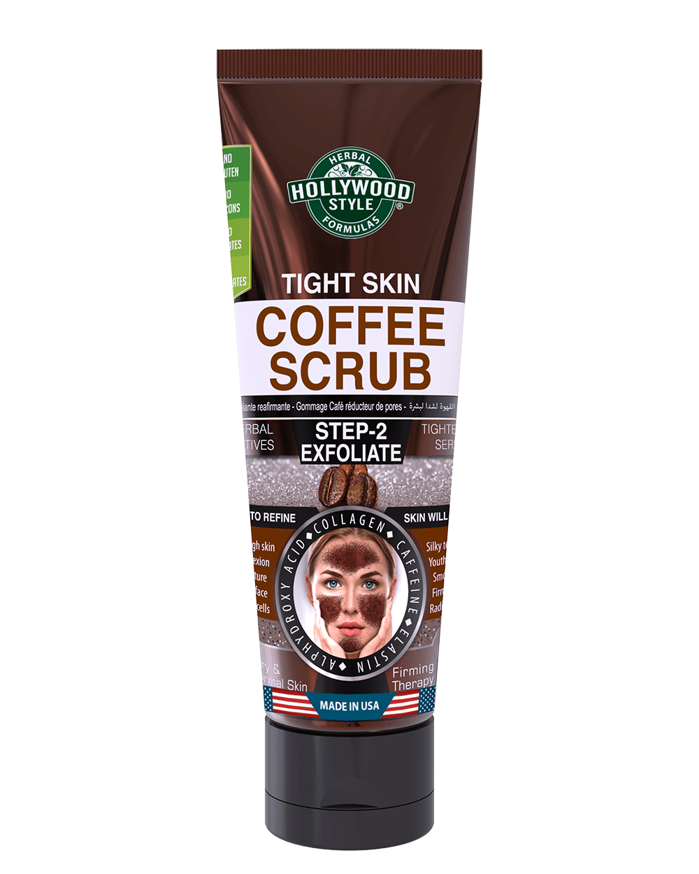 Tight Skin Coffee Scrub - Hollywood Style